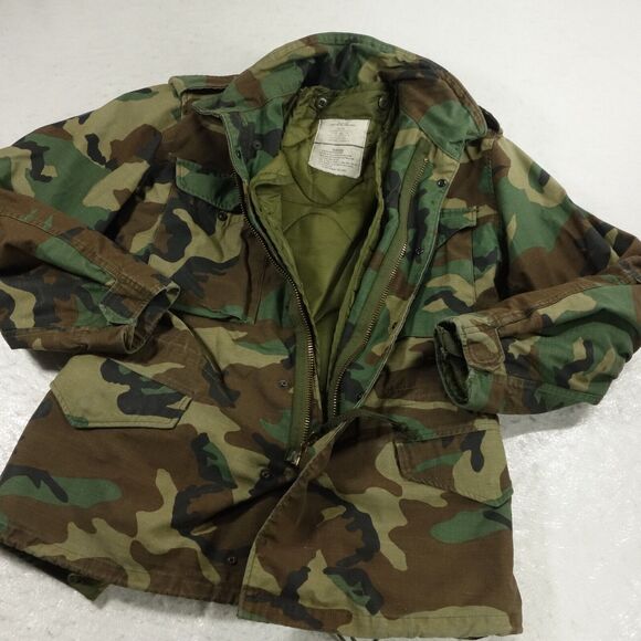 unbranded | Jackets & Coats | Vintage Military Jacket Mens Large Green ...